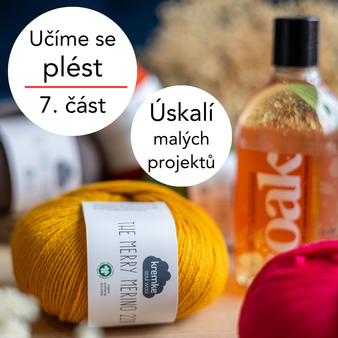 Učíme se plést - 7. část: Úskalí malých projektů a jak je plést - Woolpoint